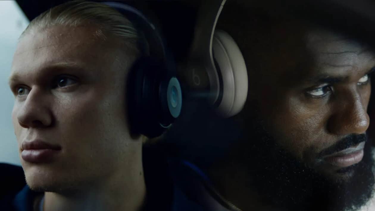 Beats Studio Pro ganham novo comercial com LeBron James e Erling ...