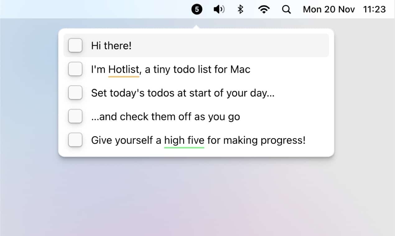 Add daily tasks to your macOS menu bar with the Hotlist app – Archyde