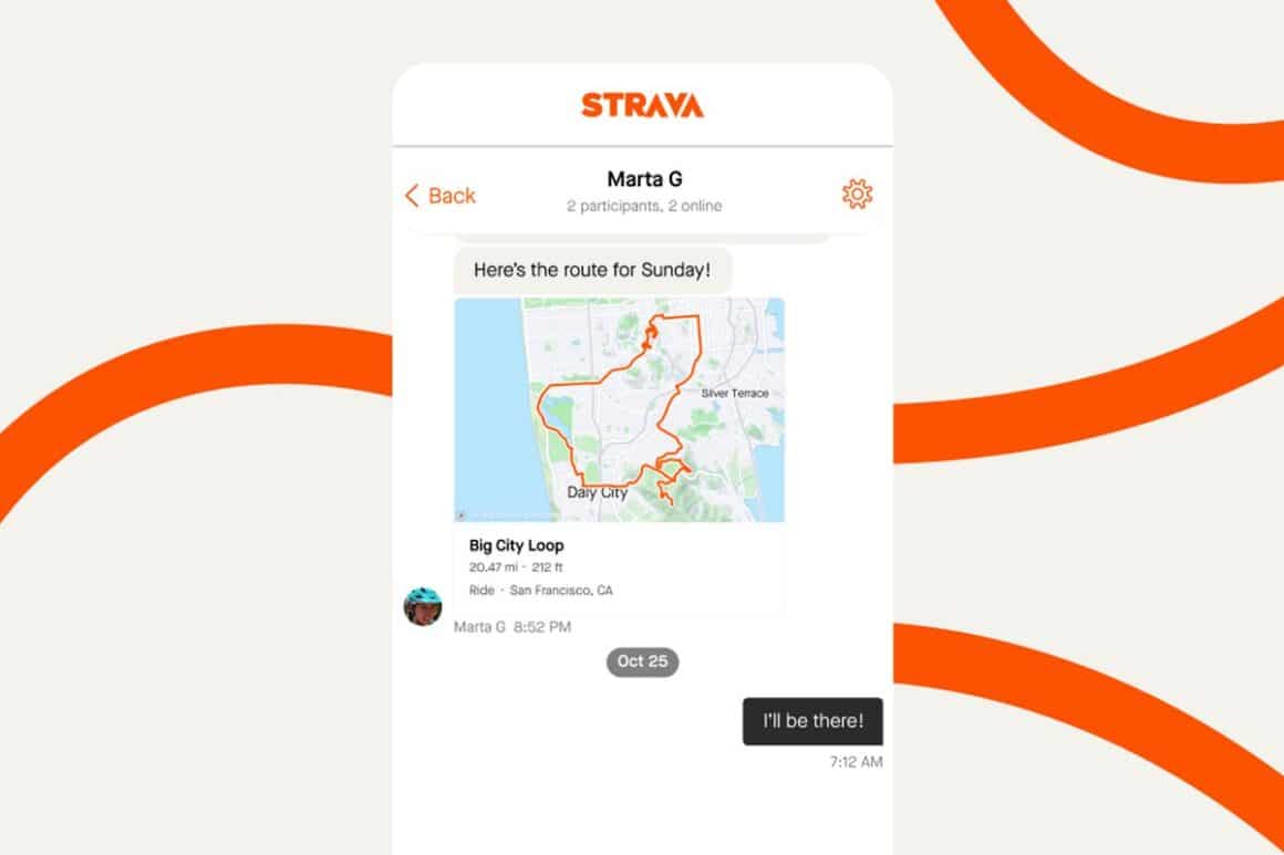 App fitness Strava ganha recurso de mensagens diretas - MacMagazine
