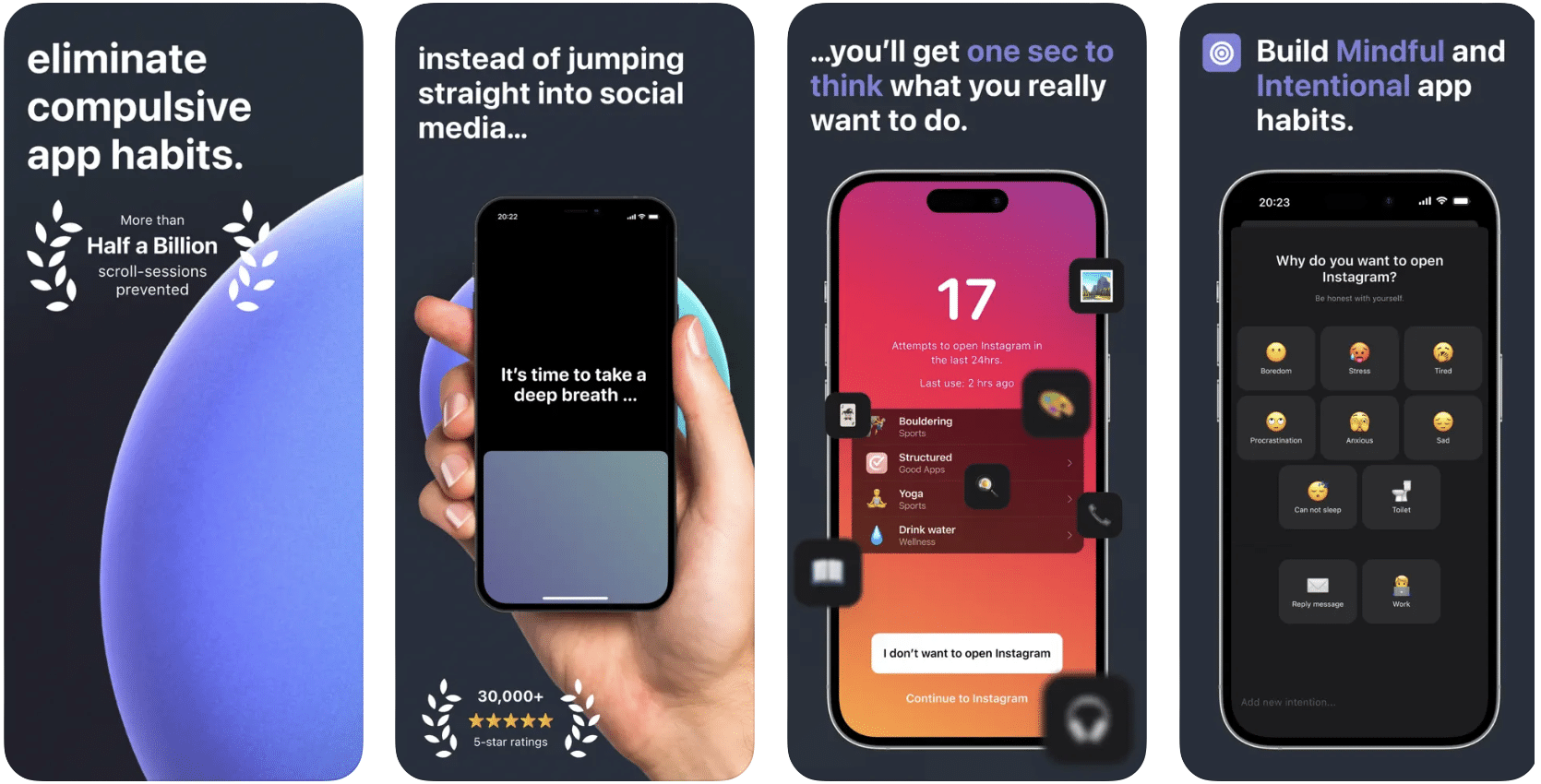 Promotions on the App Store: one sec, 7 Minute TV Workout, Movie ...