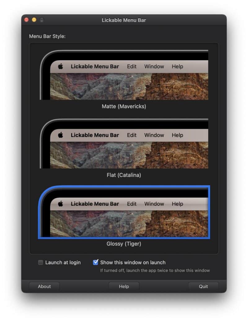 Utilitário permite adicionar visual antigo à barra de menus do macOS ...