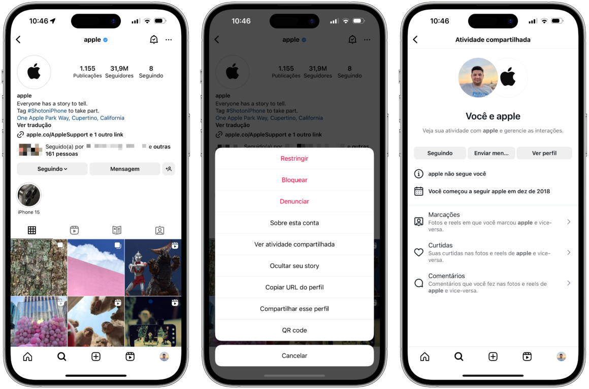 Como visualizar a atividade compartilhada no Instagram [iPhone ...