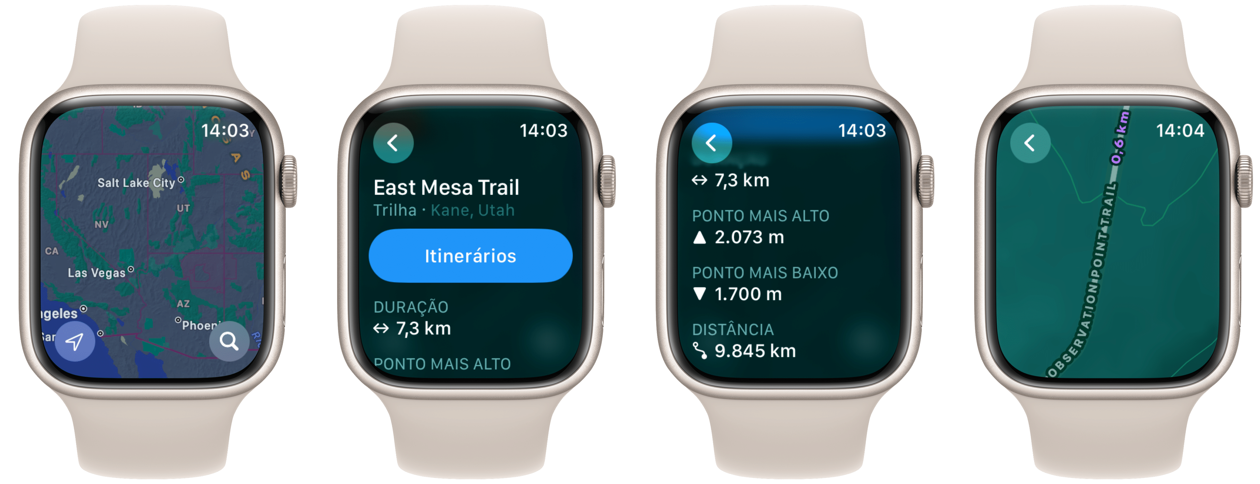 Como usar os mapas de trilhas de caminhadas no Apple Watch - MacMagazine