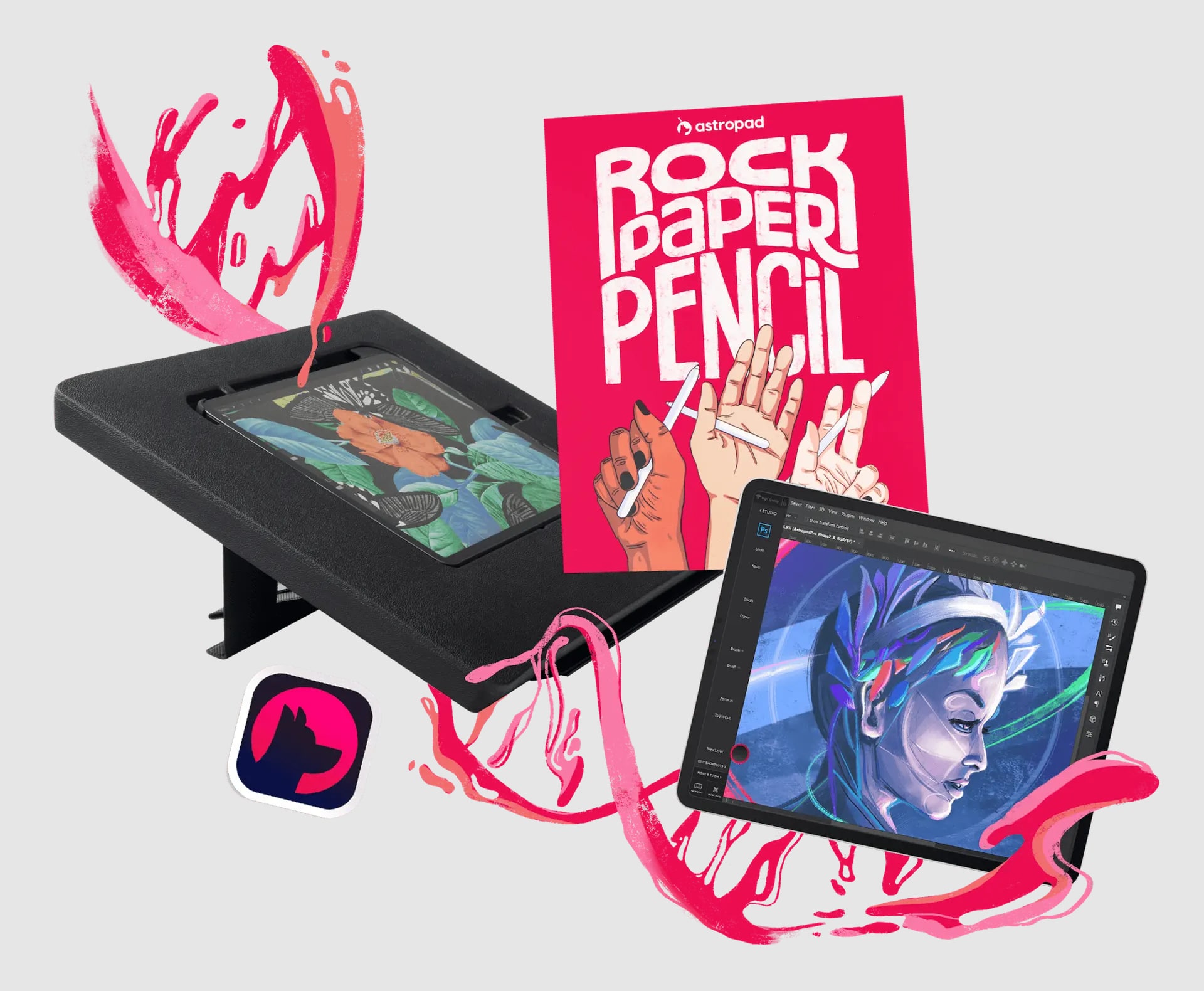 Astropad lança versão melhorada do combo Rock Paper Pencil para iPad ...