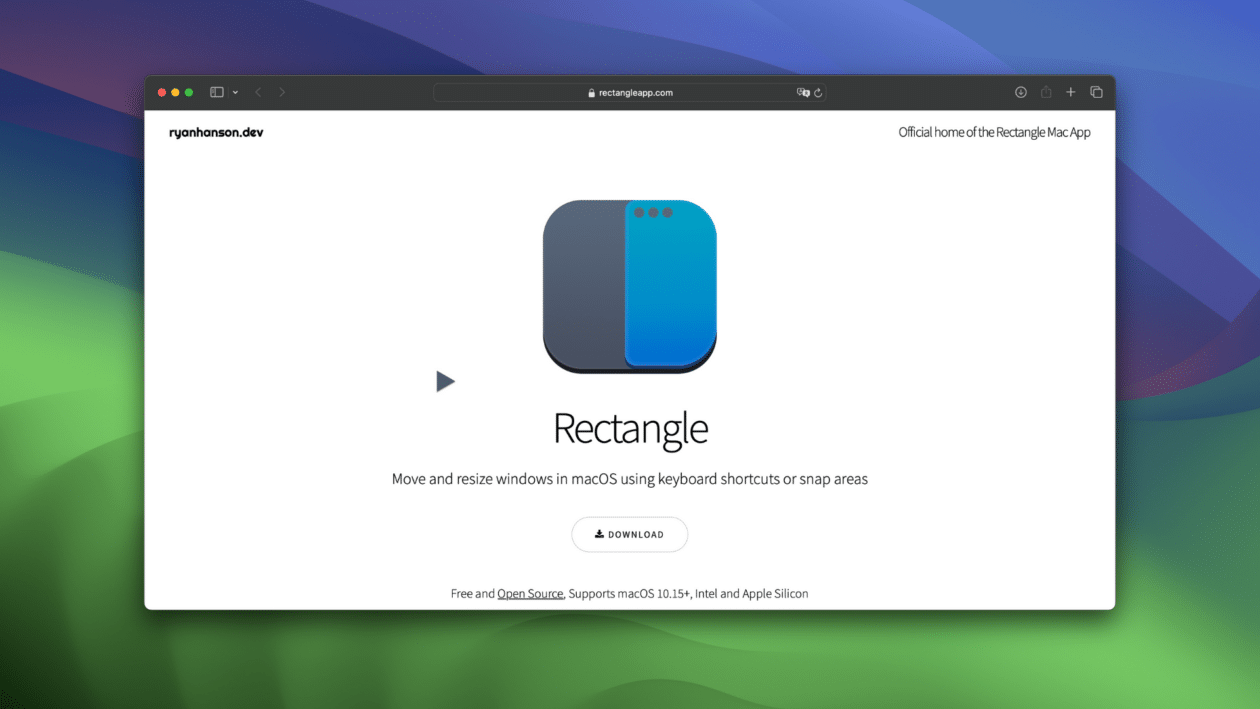 Rectangle é um app que promete transformar a multitarefa no Mac ...