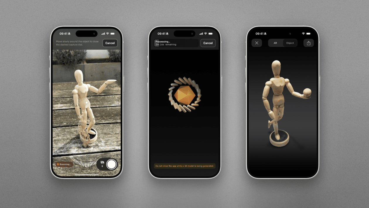 3D Scan Pro é um app para criar modelos 3D de objetos com o iPhone ...