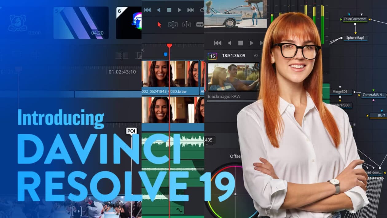 DaVinci Resolve 19 é lançado com múltiplas novidades para edição e ...