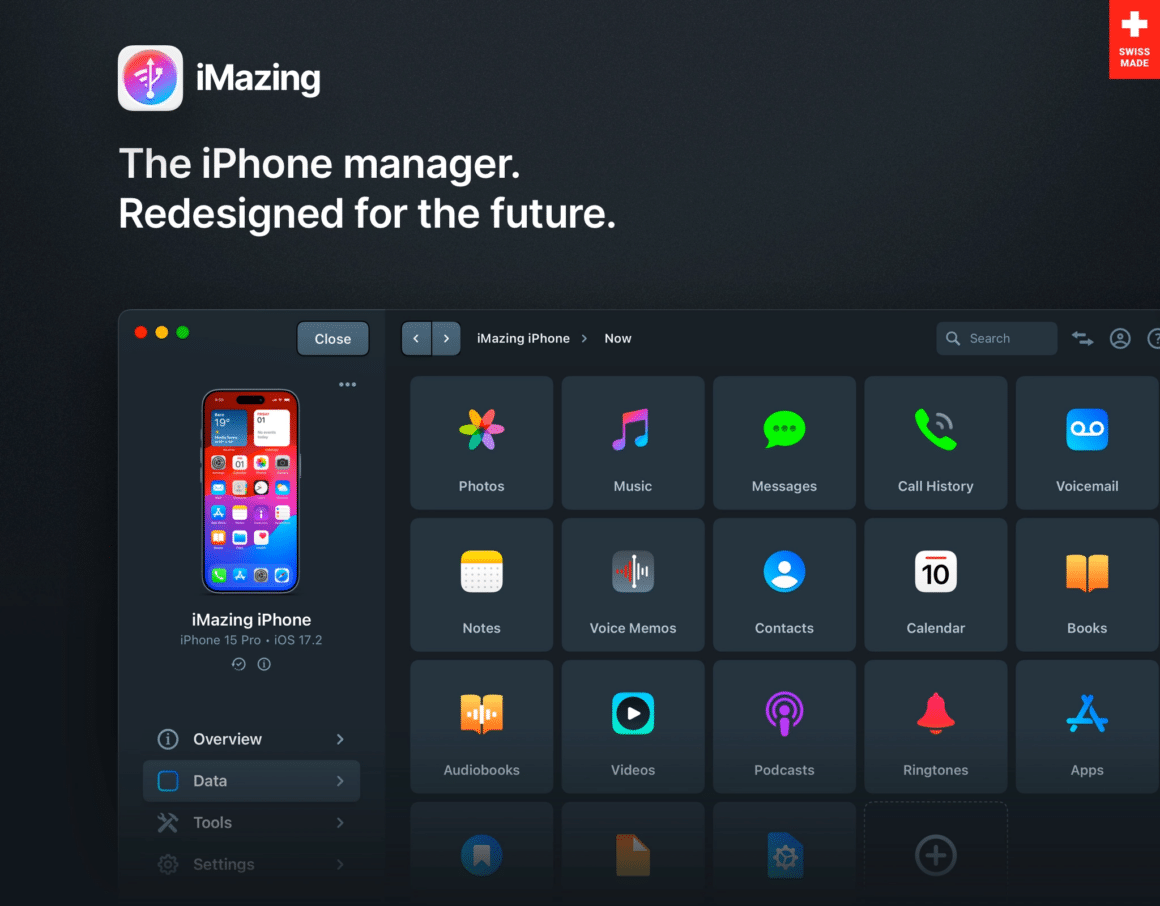 Redesenhado, utilitário iMazing 3 é lançado com suporte ao Apple Vision ...