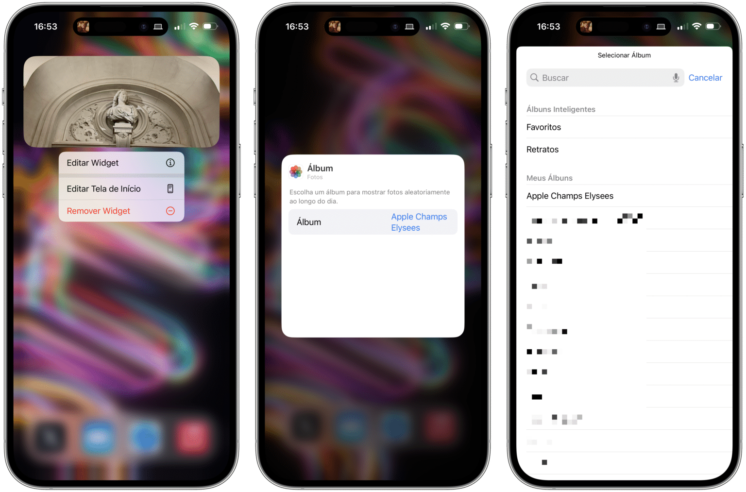 Como escolher o álbum que aparecerá no widget do app Fotos [iPhone ...