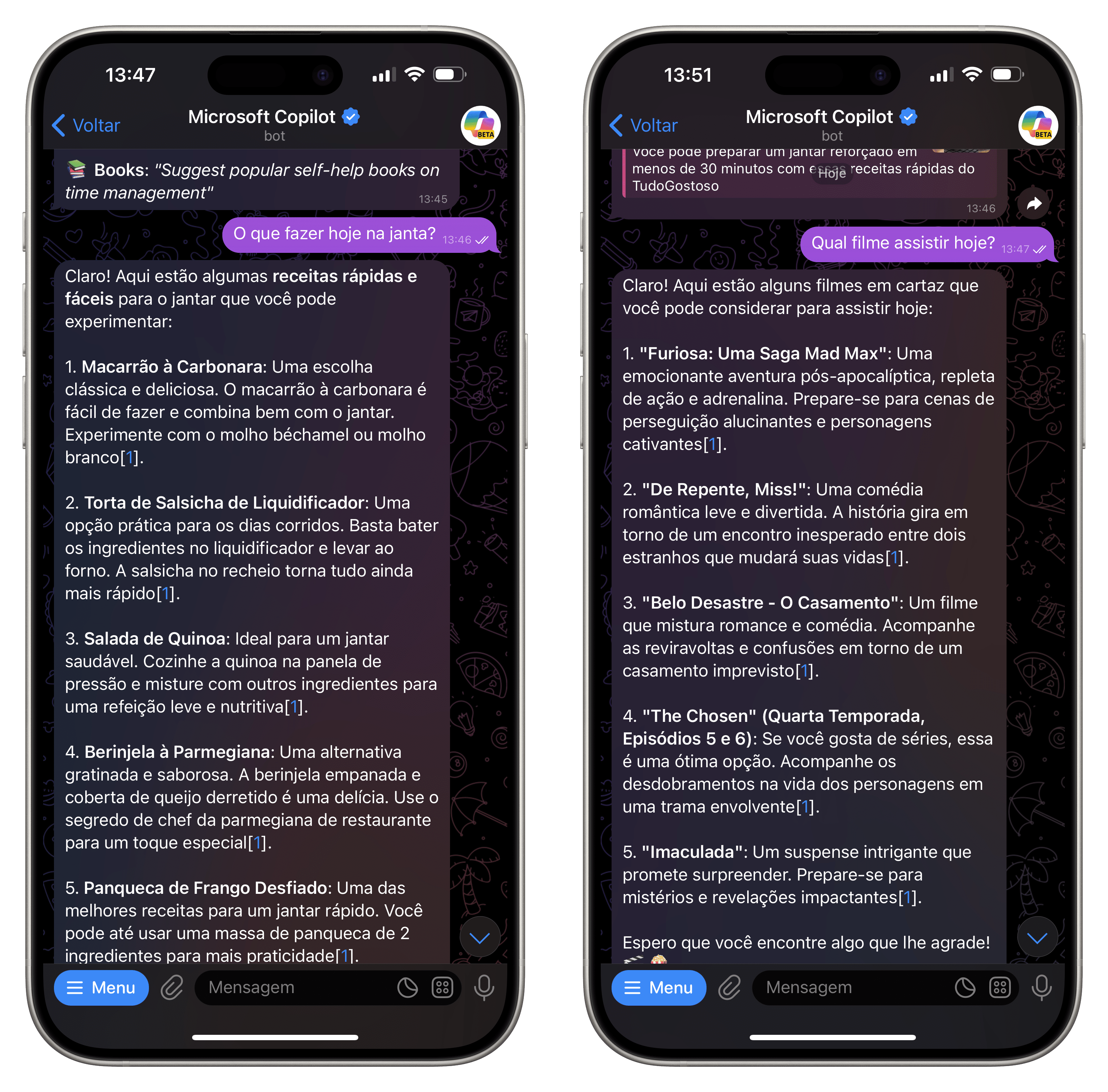 Bot do Copilot (IA da Microsoft) chega em beta ao Telegram - MacMagazine