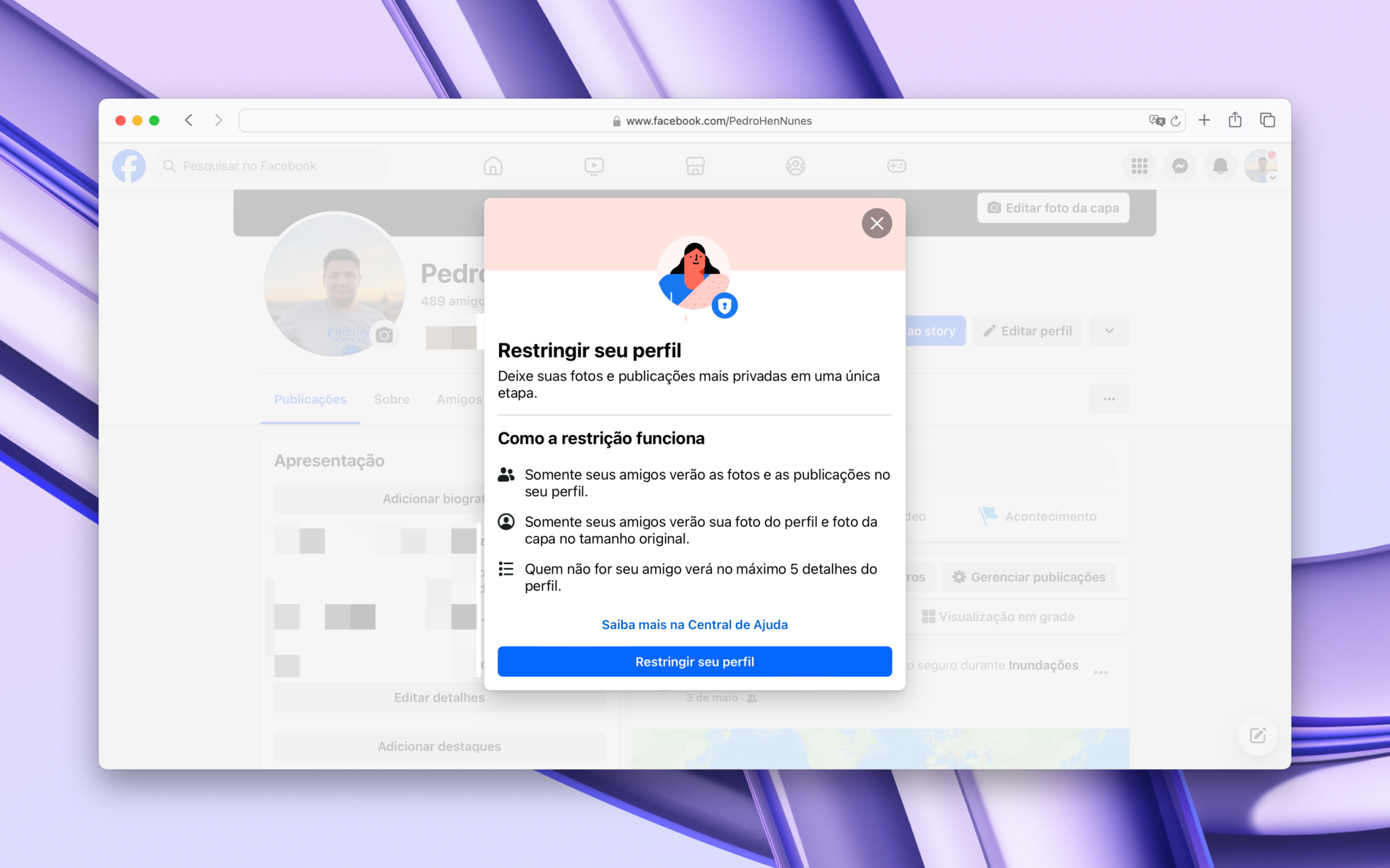 Como restringir o seu perfil no Facebook [iPhone, iPad e web] - MacMagazine