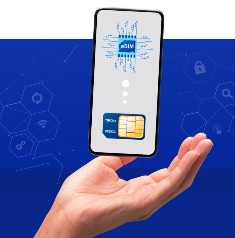 TIM oficializa ferramenta online para converter o chip físico em eSIM ...