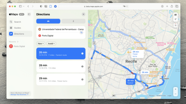 Como usar os Mapas da Apple na web [Mac, iPad e Windows] - MacMagazine
