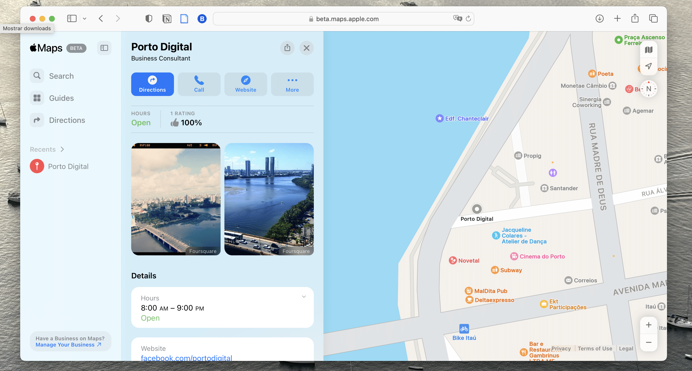 Como usar os Mapas da Apple na web [Mac, iPad e Windows] - MacMagazine