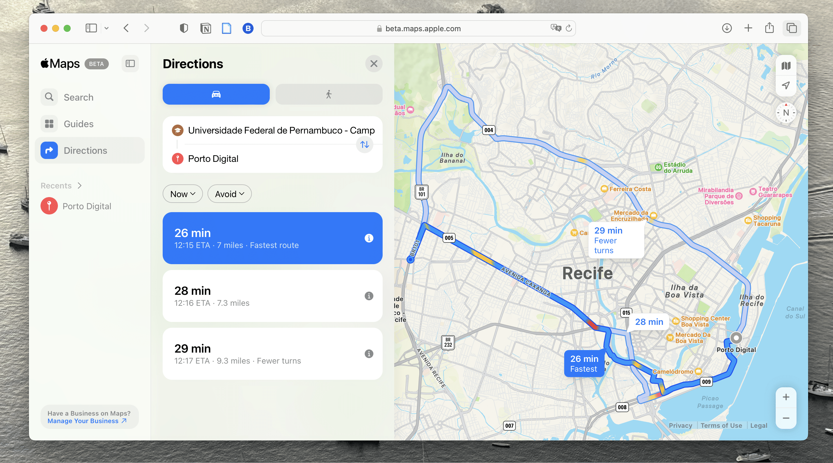 Como usar os Mapas da Apple na web [Mac, iPad e Windows] - MacMagazine