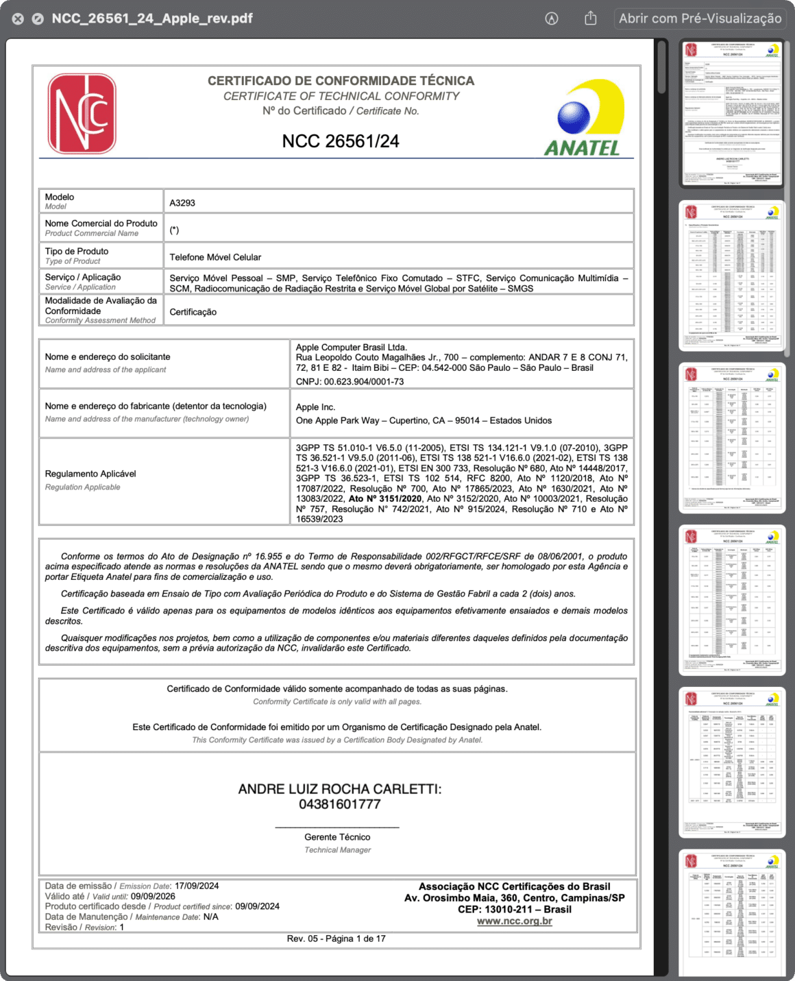Anatel homologa os iPhones 16, 16 Plus, 16 Pro e 16 Pro Max - MacMagazine