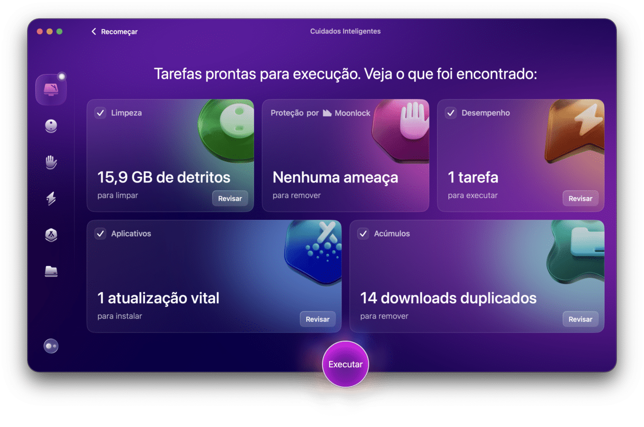 CleanMyMac (agora sem X) é renovado com nova interface e mais ...