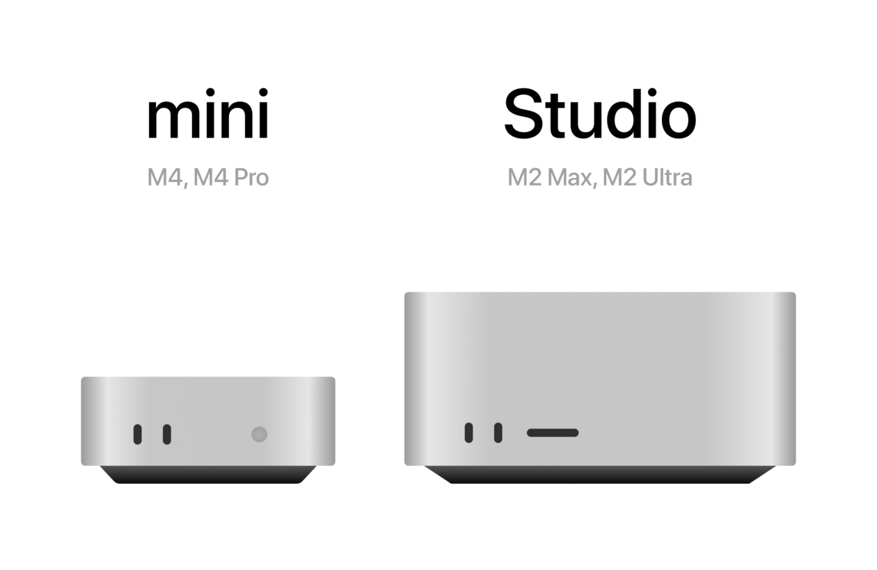 Como o Mac mini (M4 Pro) e o Mac Studio (M2 Max) se comparam? - MacMagazine