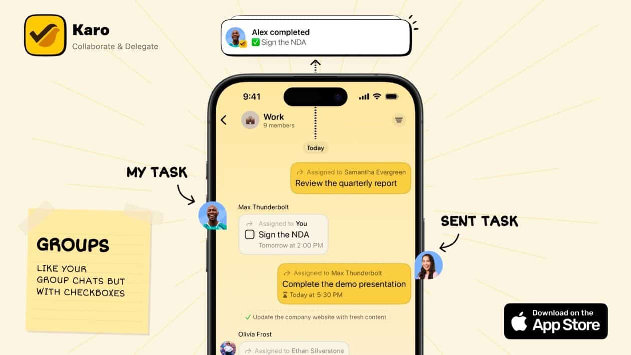 App Karo oferece gerenciamento prático de tarefas entre várias pessoas - MacMagazine