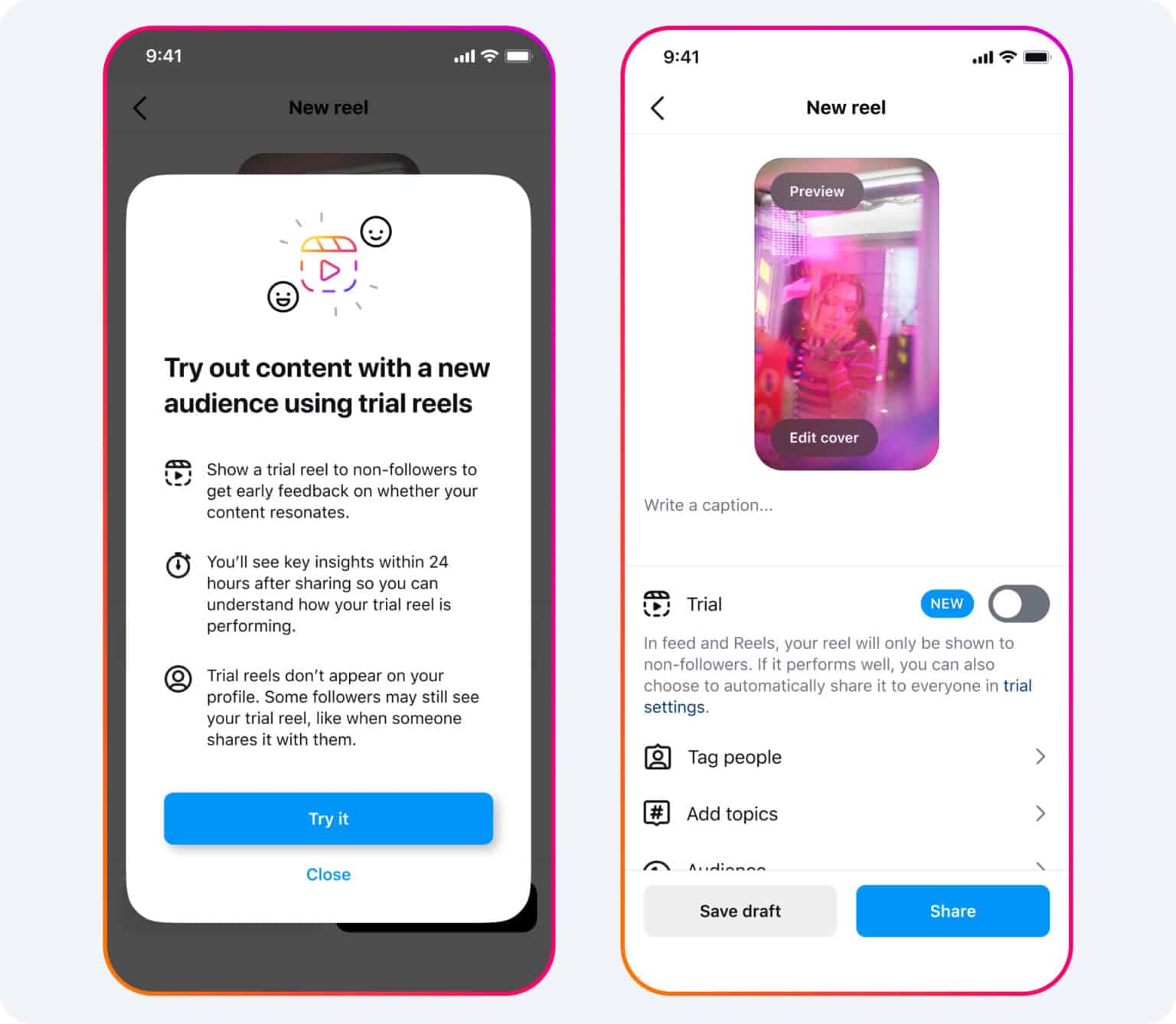 Nova função do Instagram permite testar Reels com não seguidores ...