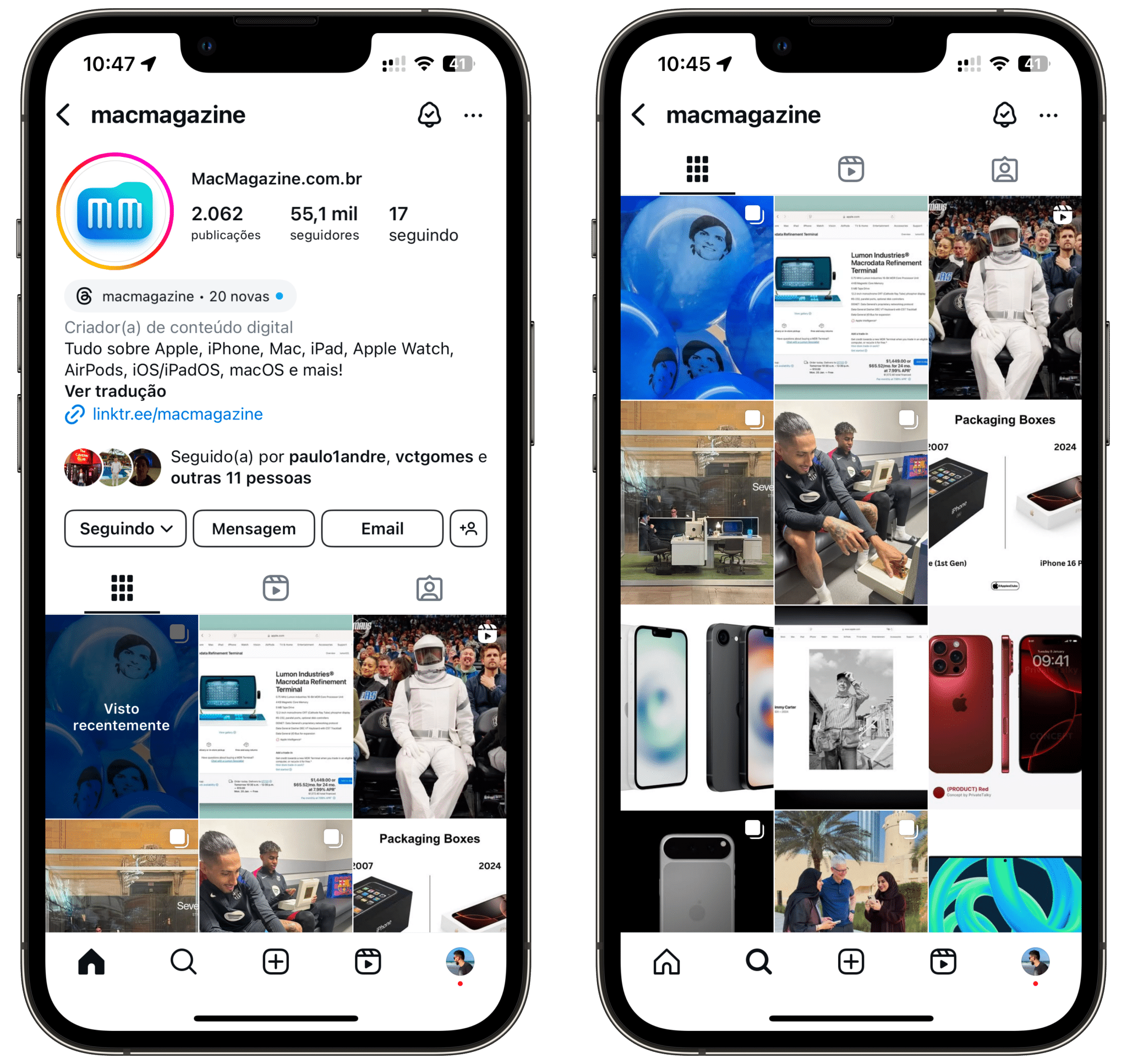 Instagram ganha Reels de até 3 minutos e grade de posts retangulares ...