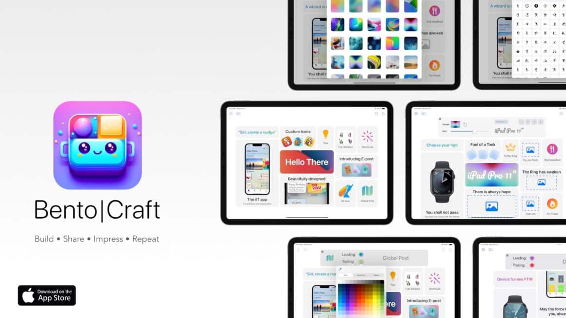 App Bento|Craft permite criar designs como os da Apple pelo iPad ...