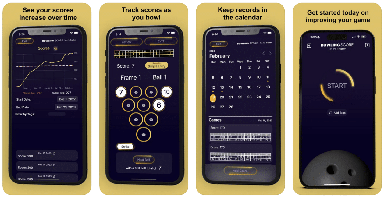 Promoções na App Store: Bowling Score: Ten Pin Tracker, Machinarium ...