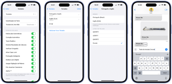 O que é e como ativar o layout Dvorak no teclado [iPhone, iPad e Mac ...