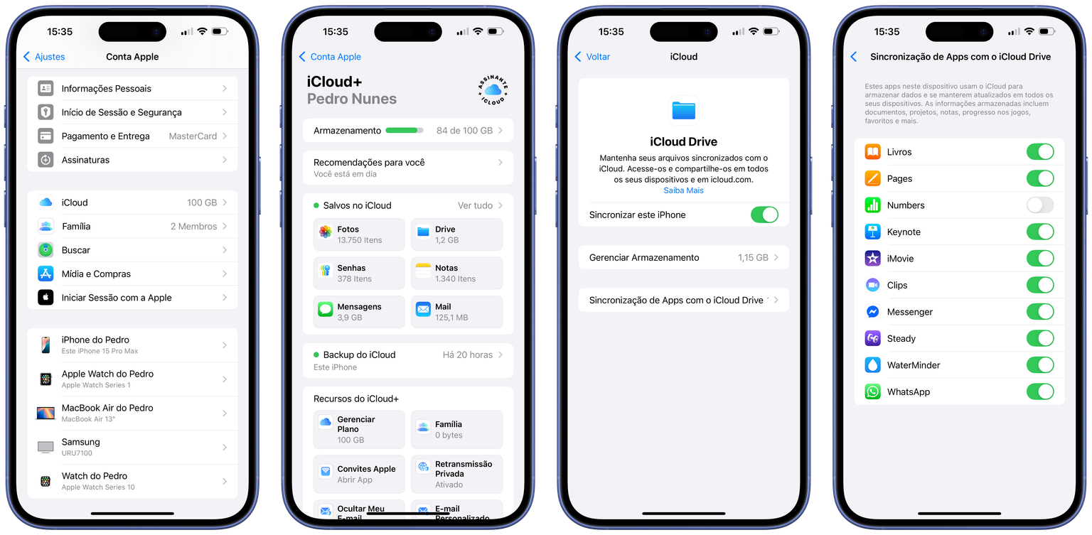 Como escolher quais apps sincronizam com o iCloud Drive [iPhone, iPad e Mac] - MacMagazine