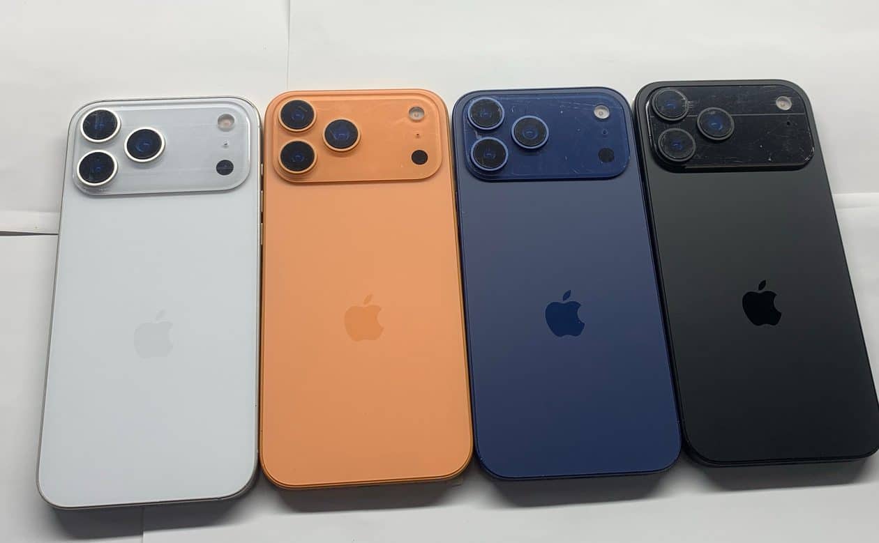 Dummies dos "iPhones 17" corroboram novas cores dos aparelhos - MacMagazine