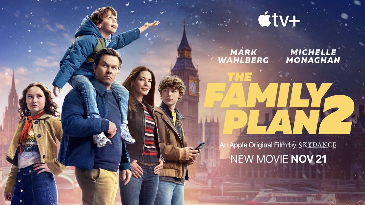 Apple TV+: "The Family Plan 2", com Mark Wahlberg, estreará em 21/11 ...